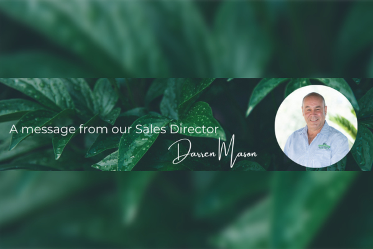 End of year message from our Sales Director - Andreasens Green